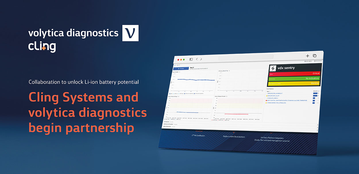 Cling & volytica: Partnership for Second Life Battery Trade